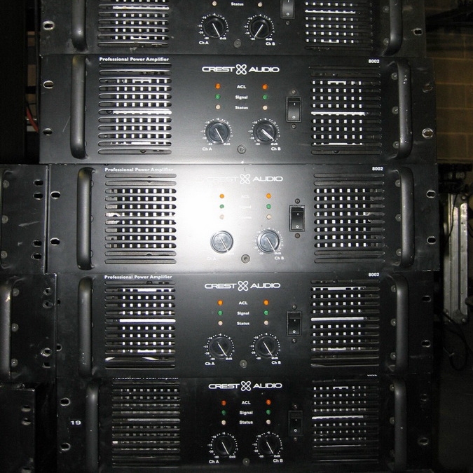 Used Pro II Series 8002 by Crest Audio - Item# 13209