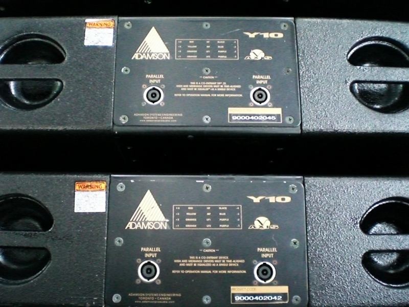 Used Adamson Axis Y10 T21 by Adamson Systems Engineering - Item# 14802