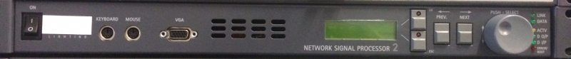 Used Network Signal Processor - NSP2 by MA Lighting - Item# 27081