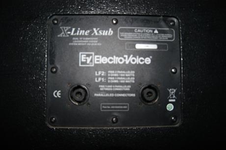 Used XLC127DVX Package by Electro-Voice - Item# 30327