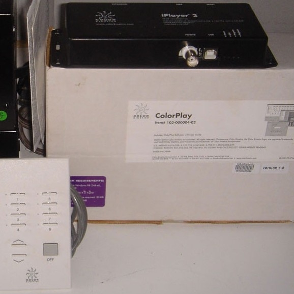 Used iPlayer2 and Controller Keypad by Color Kinetics - Item# 31650