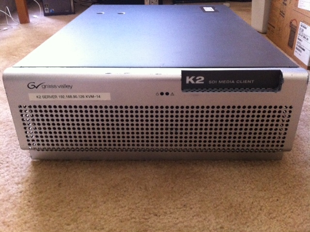 Used K2 HD13 by Grass Valley - Item# 32243