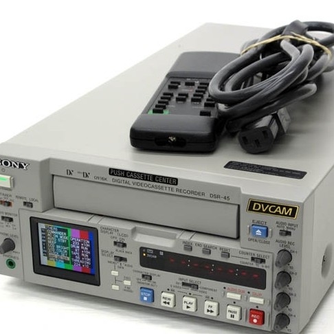 Used DSR 45 Dvcam recorder by Sony - Item# 32630