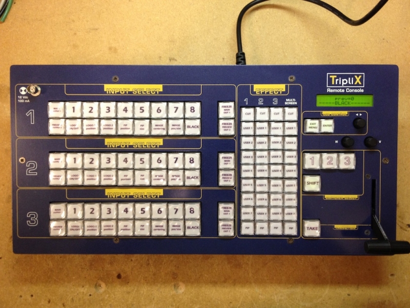 Used Triplix TRC 8022 by Analog Way - Item# 32993