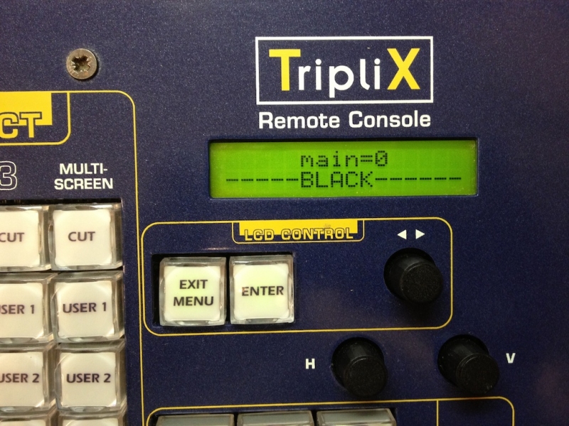 Used Triplix TRC 8022 by Analog Way - Item# 32993