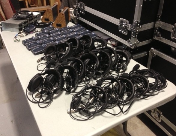 Used Party Line System by Clear-Com Communications - Item# 33040