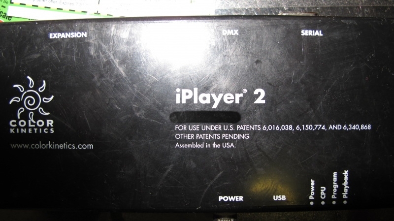 Used iPlayer2 with Keypad Controller by Color Kinetics - Item# 33251