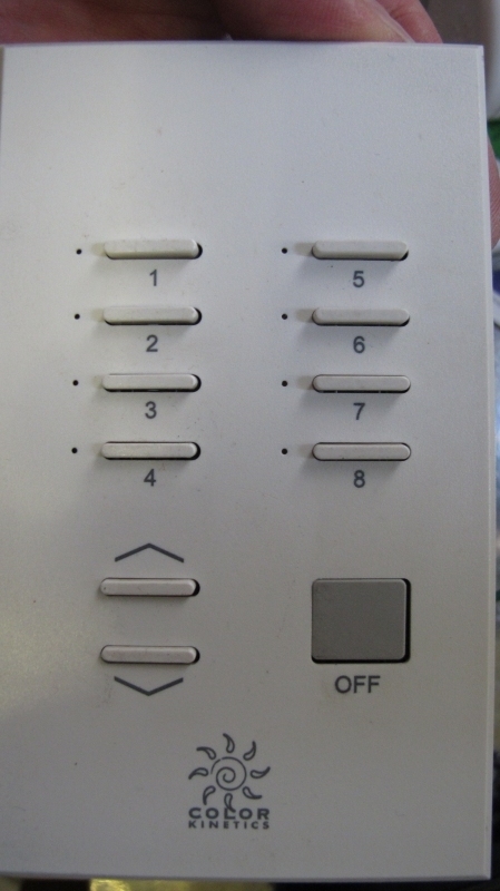 Used iPlayer2 with Keypad Controller by Color Kinetics - Item# 33251