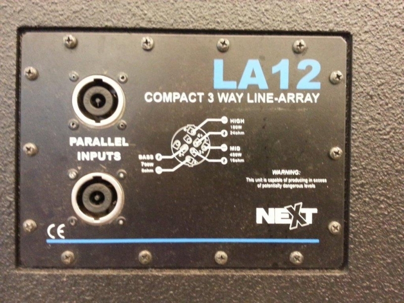 Used LA12 by Next Pro Audio - Item# 36898