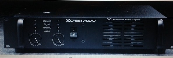 Used Pro Series 6001 by Crest Audio - Item# 37457
