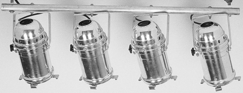 Used PAR 64 4-Lamp ACL Bar (Chrome) by ELS - Item# 38142