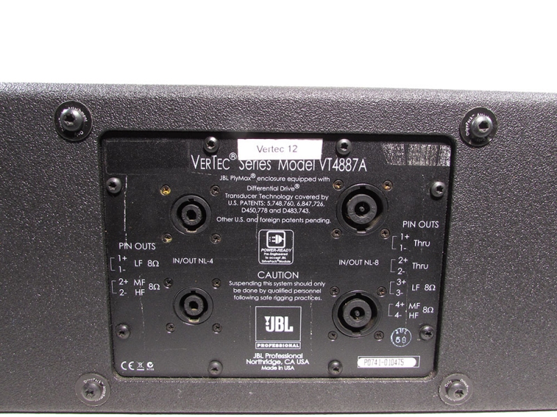 Used VT4887 Package by JBL - Item# 39698