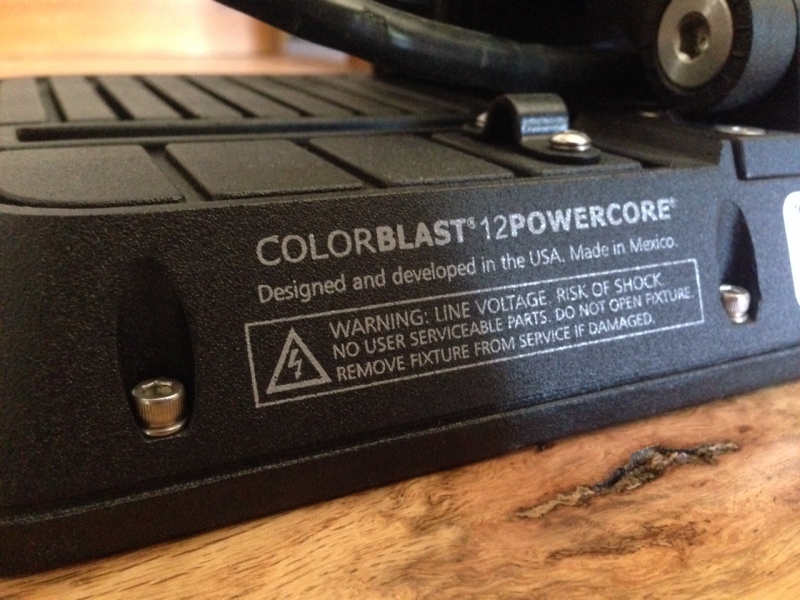 Used ColorBlast 12 by Color Kinetics - Item# 42193