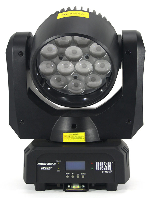 Used RUSH MH 6 Wash by Martin Professional - Item# 46658