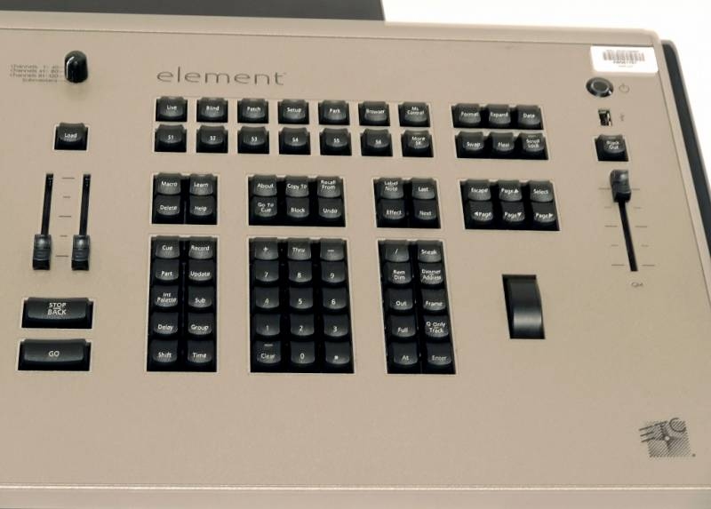 Used Element (40, 500 Ch) by Electronic Theatre Controls - Item# 46957
